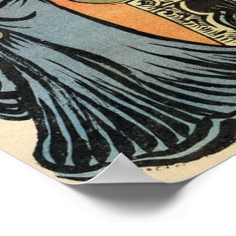 Phryne: caricature of an artist's model poster | Zazzle