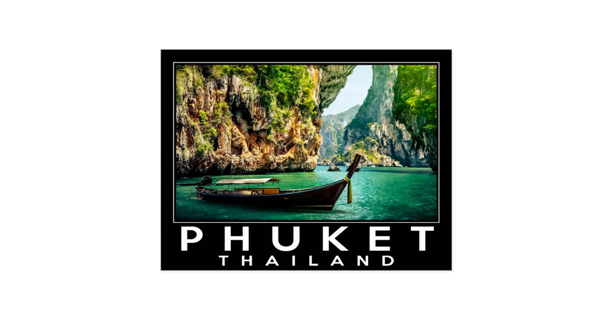 Phuket Thailand Postcard | Zazzle.com