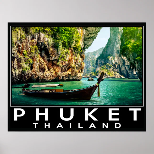 Phuket Thailand Poster | Zazzle