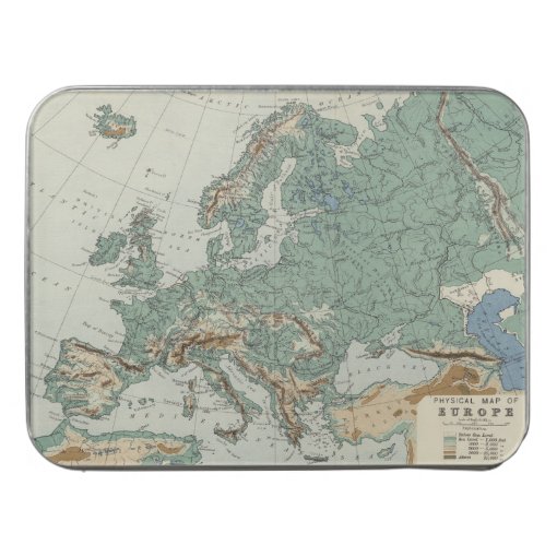 Physical Map of Europe Jigsaw Puzzle | Zazzle