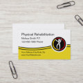 Physical Rehabilitation Medical Services Business Card | Zazzle