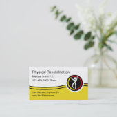 Physical Rehabilitation Medical Services Business Card | Zazzle