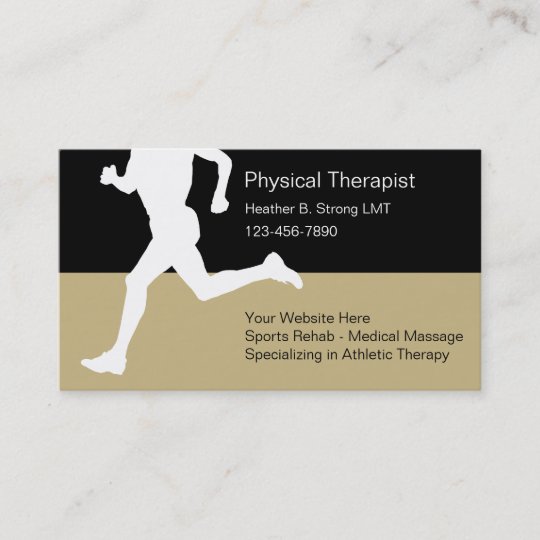 Physical Therapist Business Cards | Zazzle.com