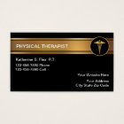 Physical Therapist Business Card Template | Zazzle.com