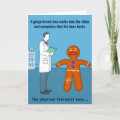 Physical Therapist Funny Birthday Card | Zazzle