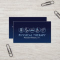 Physical therapist - Physiotherapy Business Card | Zazzle