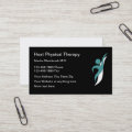 Physical Therapy And Rehabilitation Business Card | Zazzle