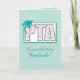 Physical Therapy Assistant Graduation Congrats Card | Zazzle