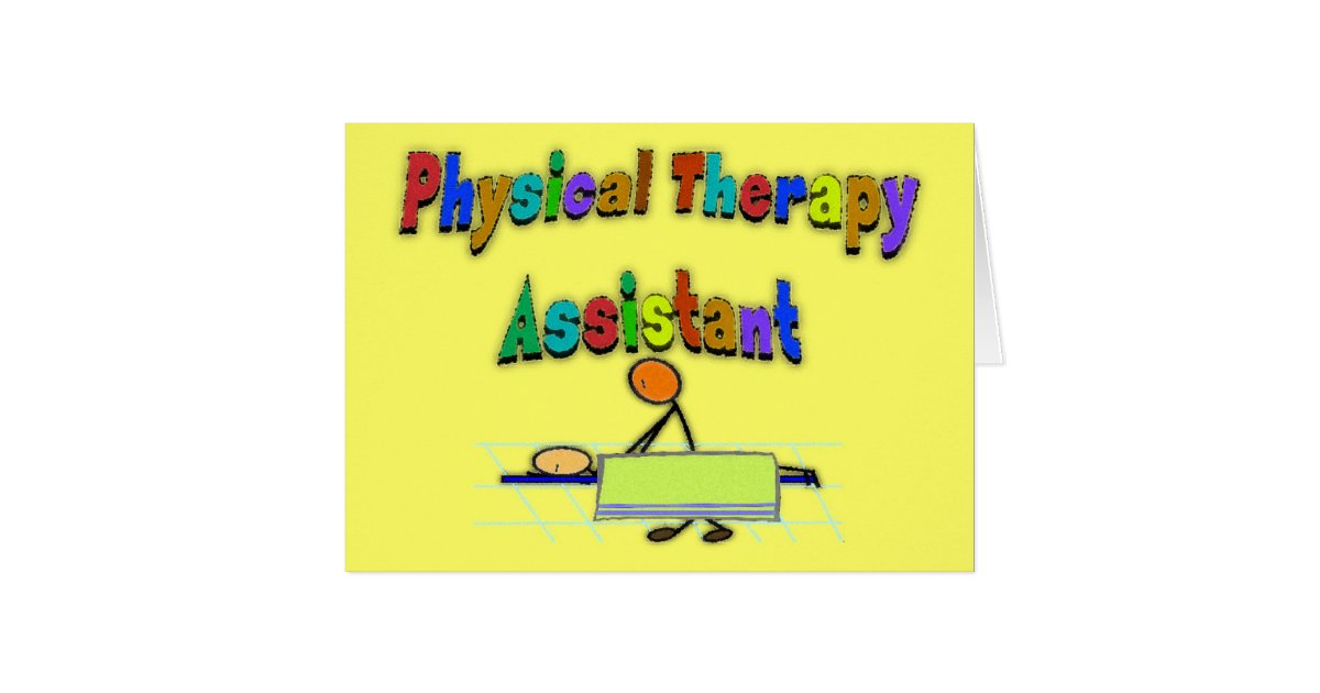 Physical Therapy Assistant--Stick Figure Design | Zazzle