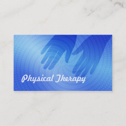 Physical Therapy Business Cards | Zazzle