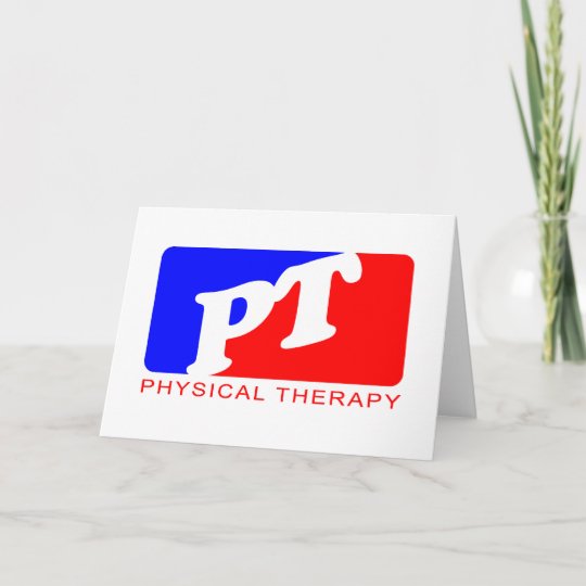 Physical Therapy Card | Zazzle.com