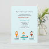 Physical Therapy Graduation Invitation | Zazzle
