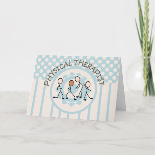 Physical Therapy Month Appreciation Card | Zazzle.com