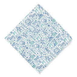 Physical Therapy PT Pattern Bandana | Zazzle