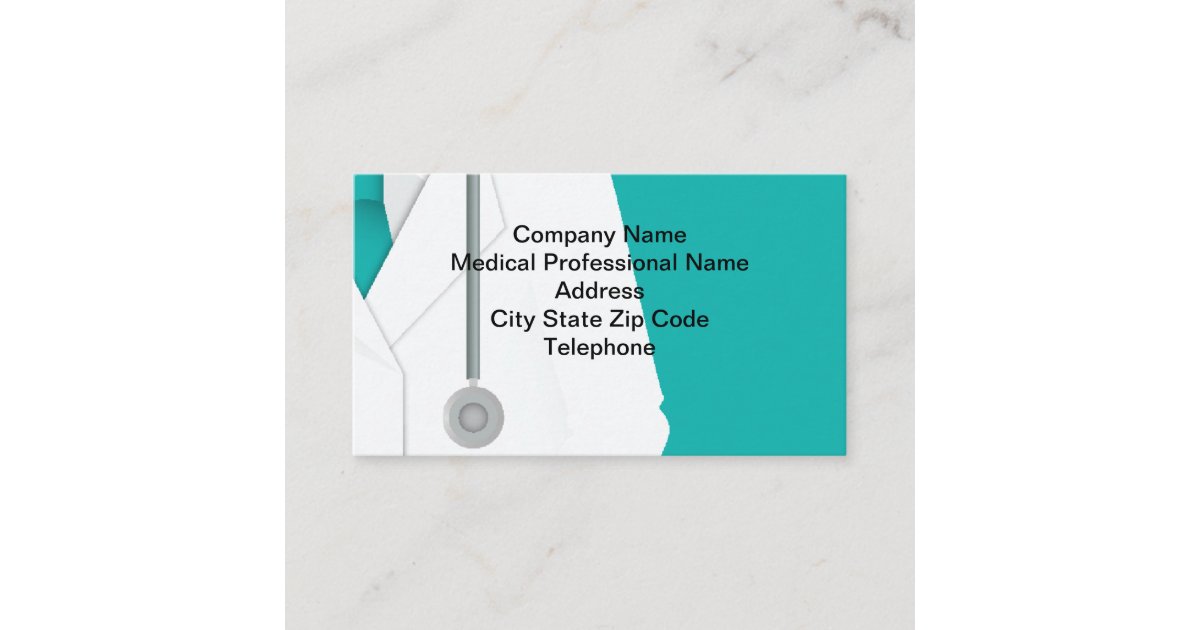 Physician Appointment Reminder Card | Zazzle