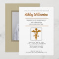 Physician Assistant Graduation Announcement Symbol | Zazzle