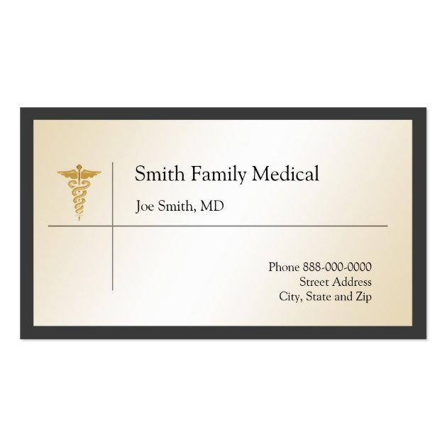 Physician Business Card
