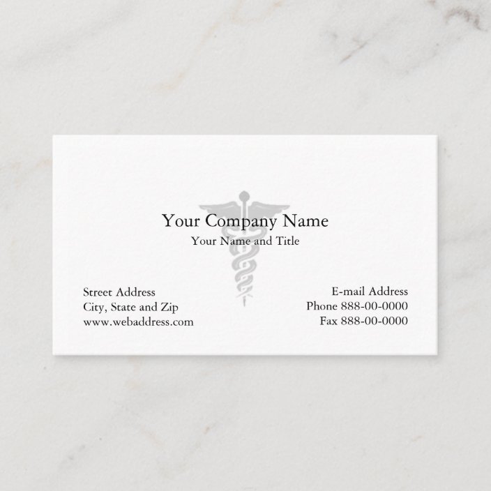Physician Business Card | Zazzle.com