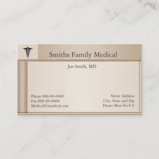 Physician Business Card | Zazzle.com