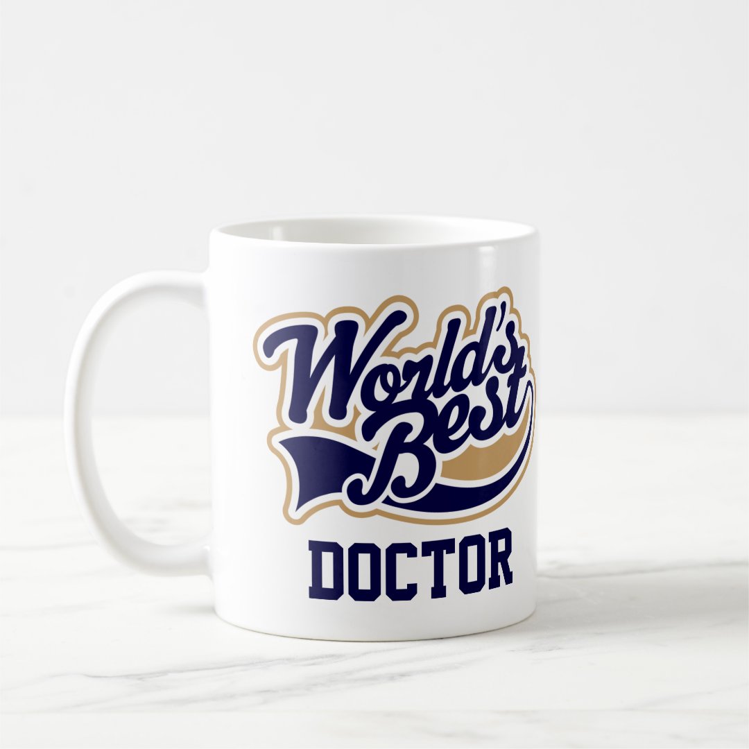 Physician Worlds Best Doctor Gift Coffee Mug | Zazzle