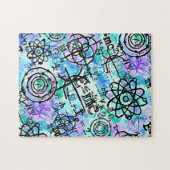Physics Math Symbols Jigsaw Puzzle | Zazzle