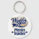 Physics Teacher Gift For (Worlds Best) Keychain | Zazzle
