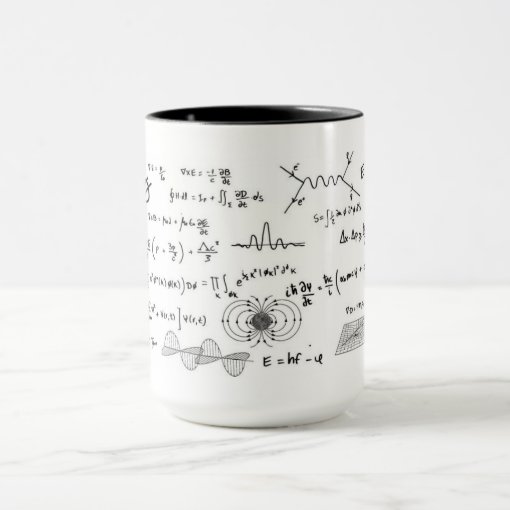 Physics you formulate and diagrams Coffe Mug | Zazzle