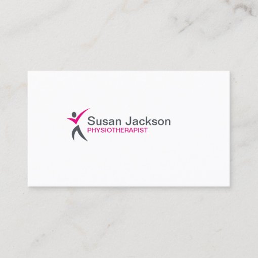 Physiotherapist Business Card | Zazzle