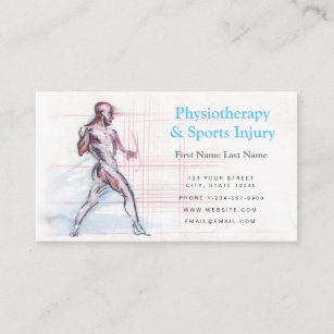 Visiting Card Design For Physiotherapist