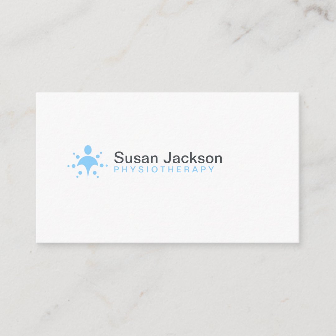 Physiotherapy Business Card | Zazzle