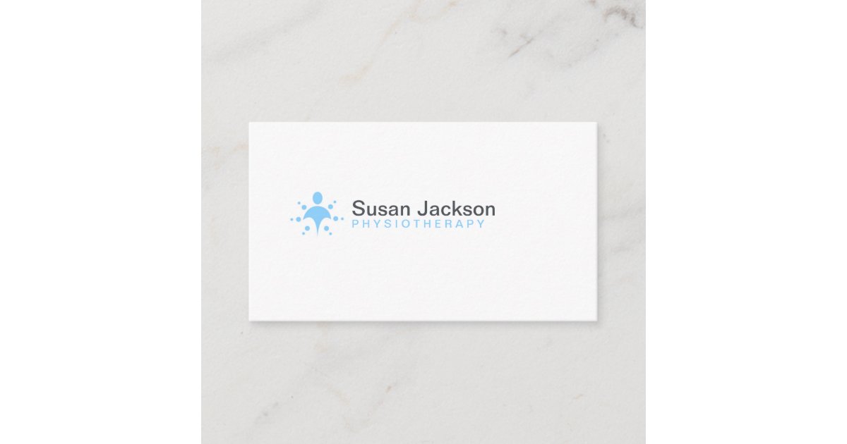 Physiotherapy Business Card | Zazzle