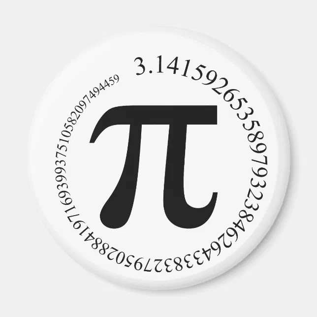 Pi (π) Day Magnet | Zazzle