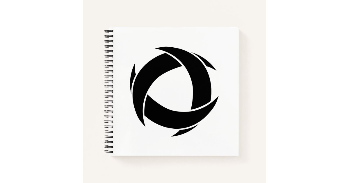 Pi Alpha Phi Fraternity Dynamic Circular Logo Notebook | Zazzle