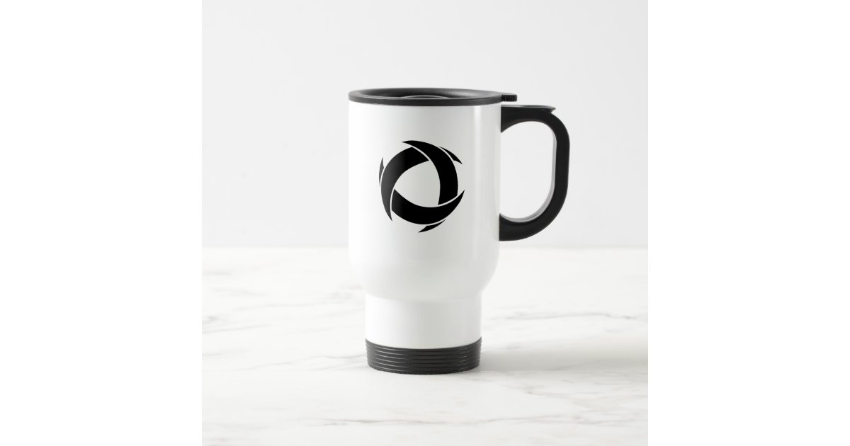 Pi Alpha Phi Fraternity Dynamic Circular Logo Travel Mug | Zazzle