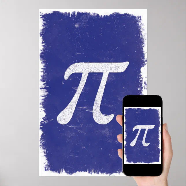 Pi Art - Math Posters | Zazzle
