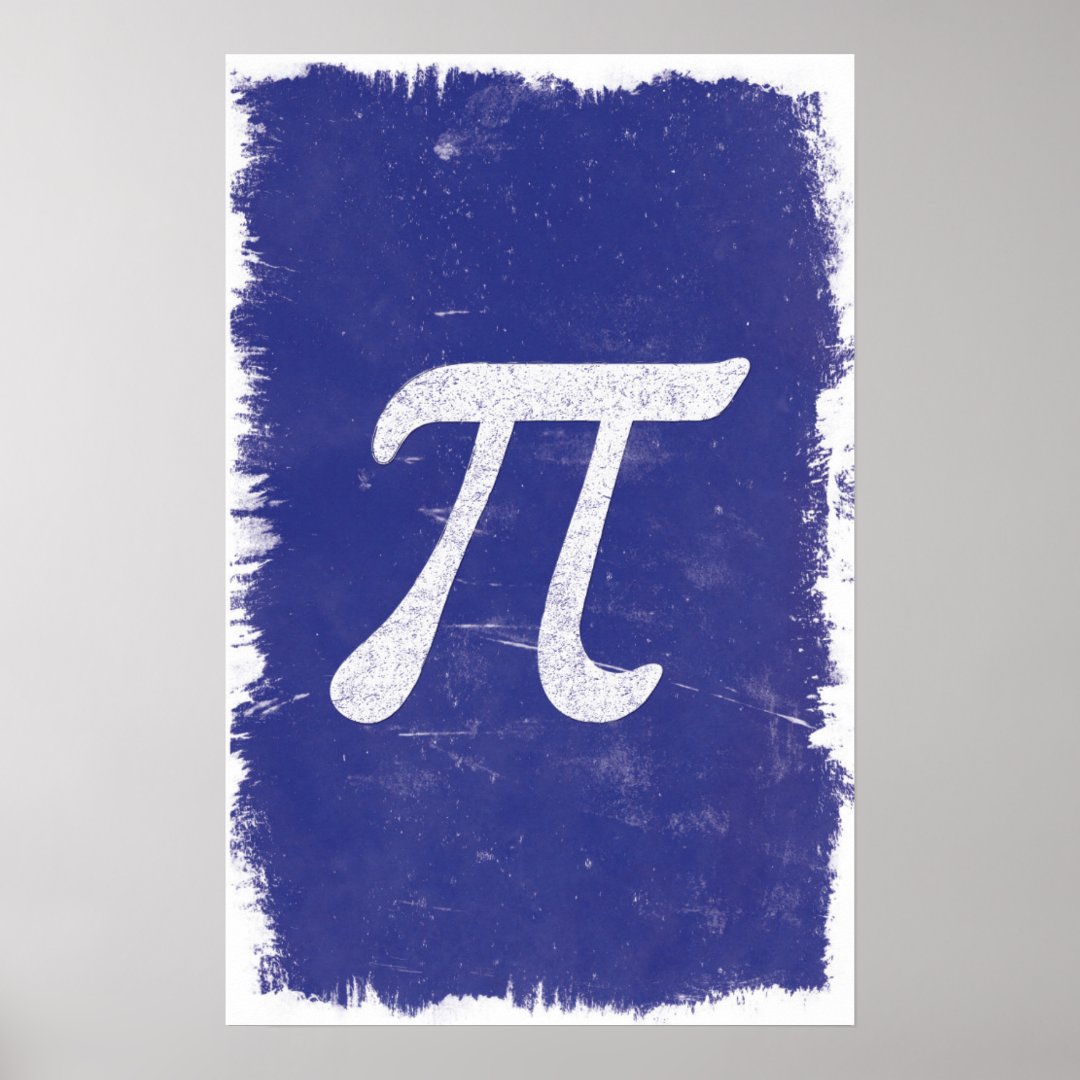 Pi Art - Math Posters | Zazzle