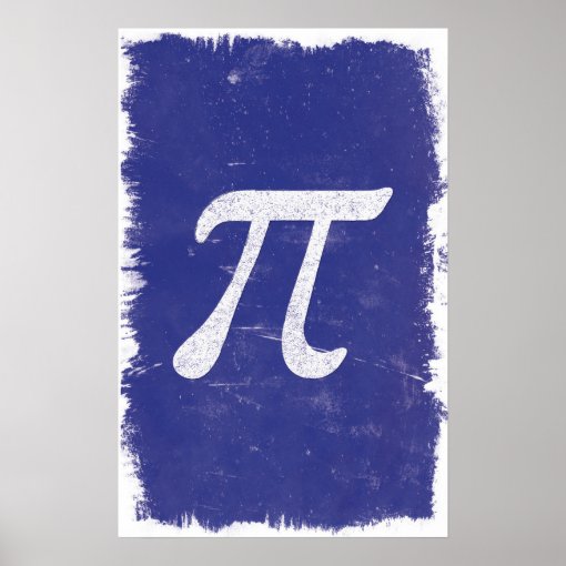 Pi Art - Math Posters | Zazzle