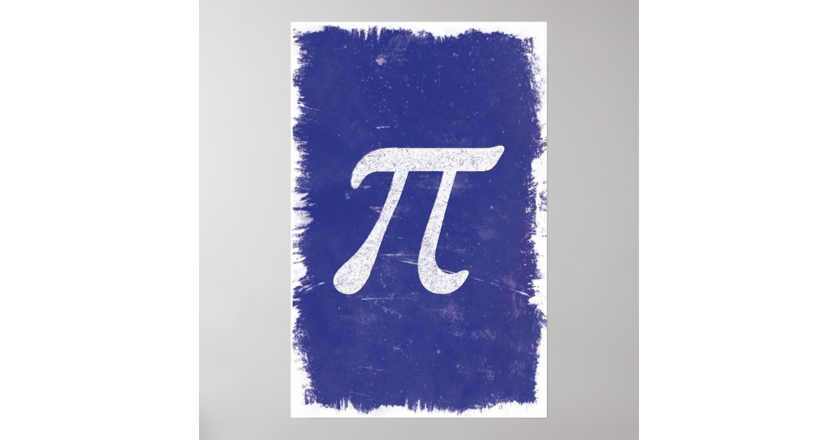 Pi Art - Math Posters | Zazzle