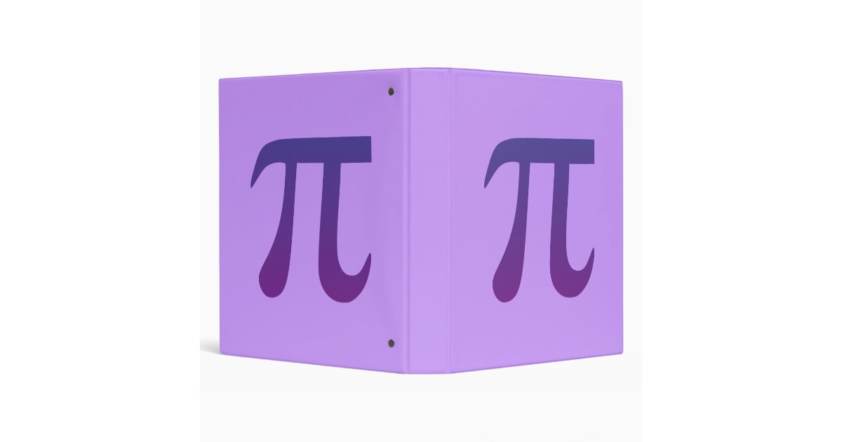 Pi Avery Binder | Zazzle