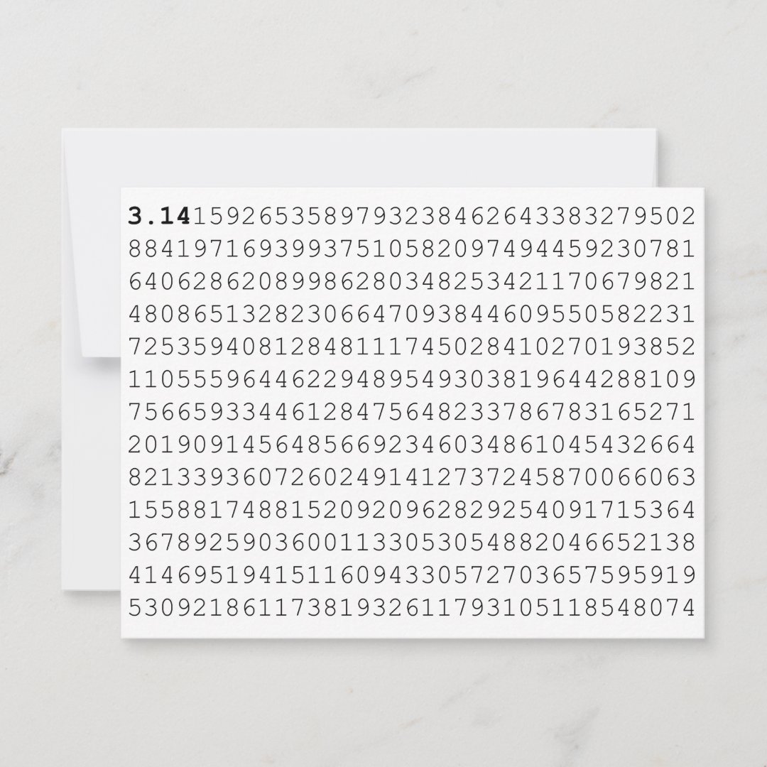 Pi Celebrate 3.14 Pi Day Invitation | Zazzle