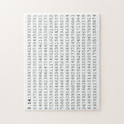 Pi Celebrate 3.14 Pi Day Jigsaw Puzzle | Zazzle