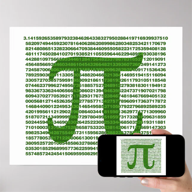 Pi Day 3.14 Poster | Zazzle