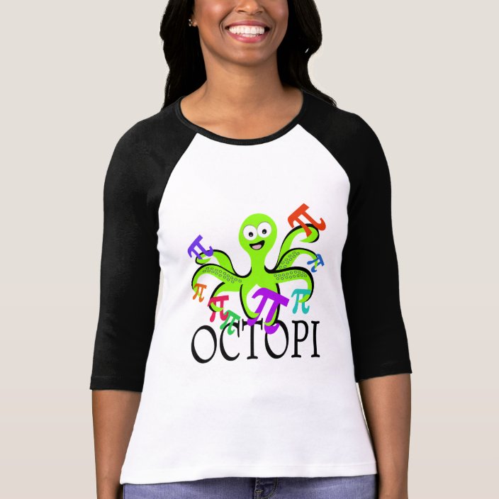 Pi Day Octopi T-Shirt | Zazzle.com