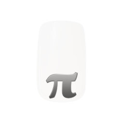 Pi Day Pi Symbol for Math Nerds on March 14 Minx Nail Wraps | Zazzle