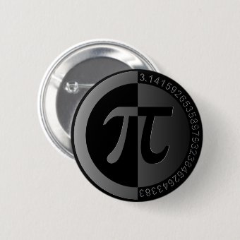Pi Day Pinback Button | Zazzle