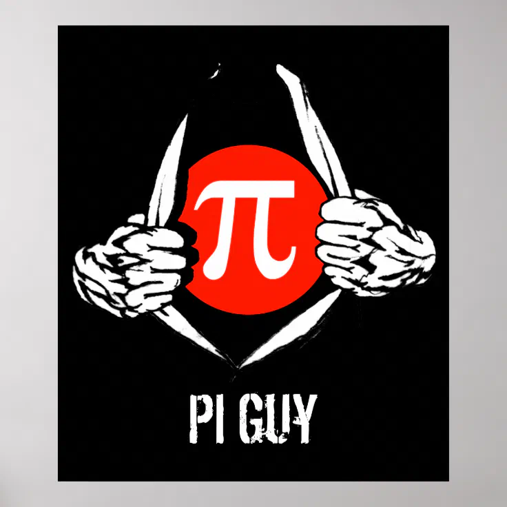 Pi Guy Poster | Zazzle