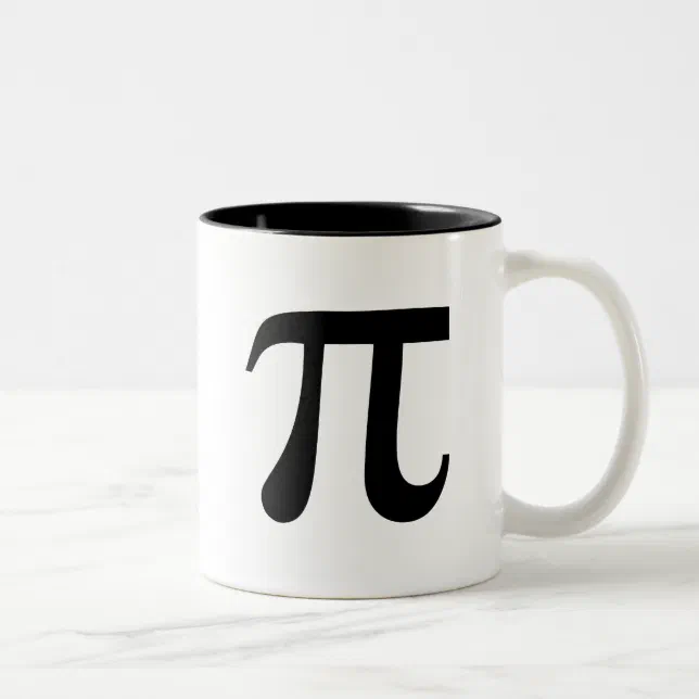 Pi Math Symbol Coffee Mug | Zazzle