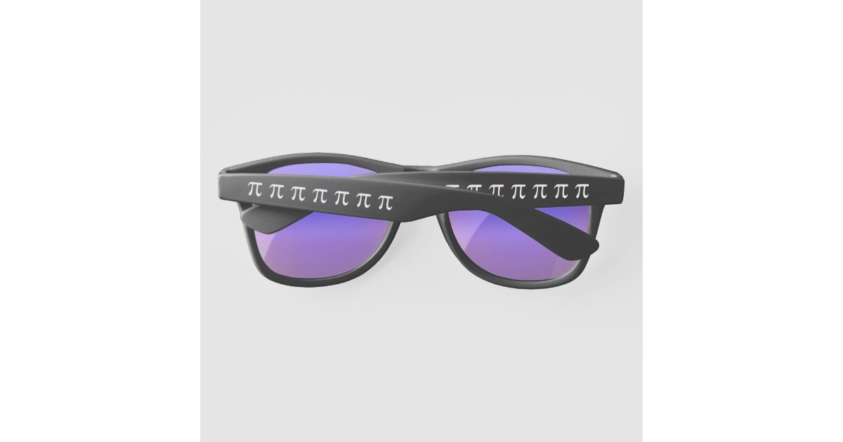 pi math symbol pattern sunglasses | Zazzle