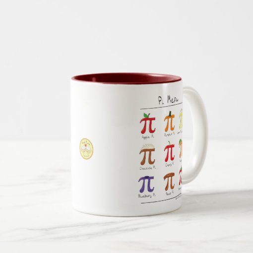 Pi Menu Cute Math Pi Day Coffee Mug | Zazzle