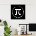Pi Number Design Poster | Zazzle